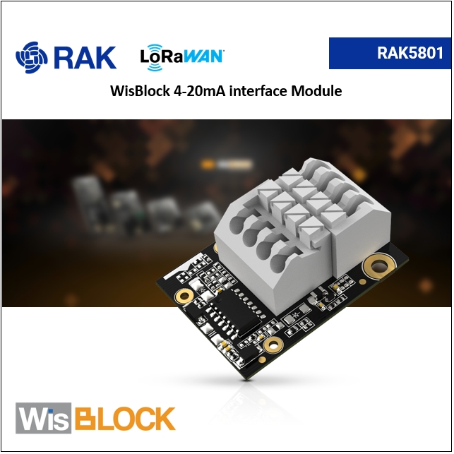 WisBlock 4-20mA interface Module | On-Demand Enterprise Solution Singapore